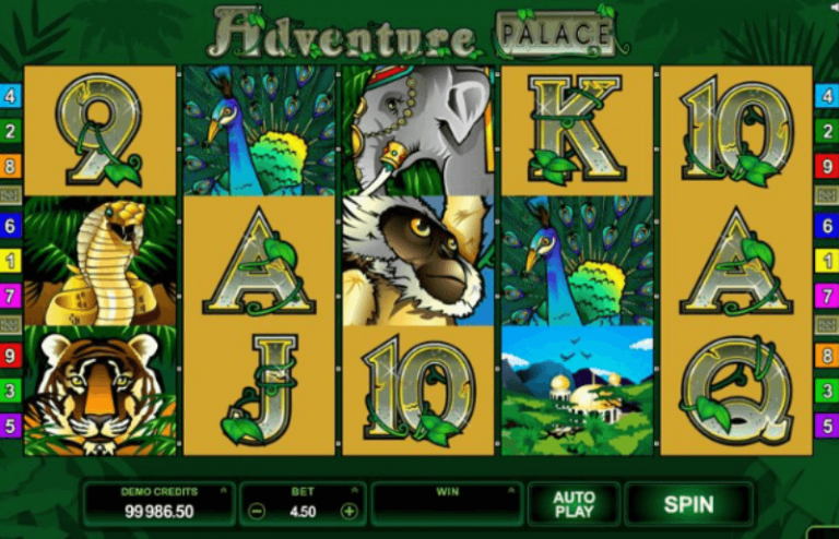 Adventure Palace | Microgaming Jungle Video Slots Game